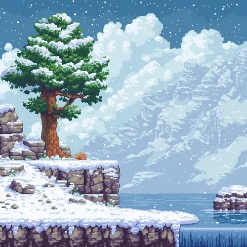 2d Pixel Art Game Background Generator App | PromptBase