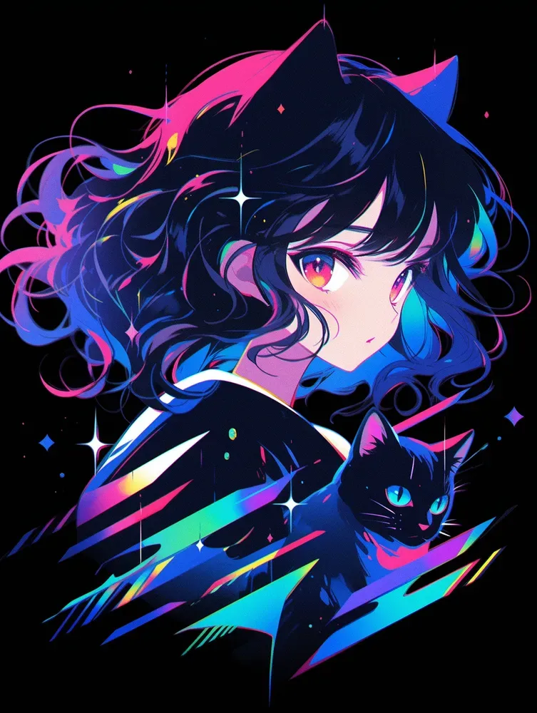 80s Anime Synth Posters Midjourney Prompt | PromptBase