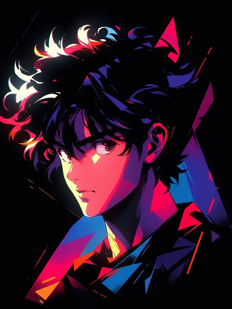 80s Anime Synth Posters Midjourney Prompt | PromptBase