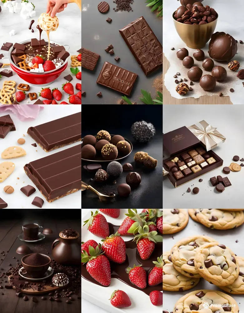 Chocolate Advertising Photographs Leonardo Ai Prompt | PromptBase