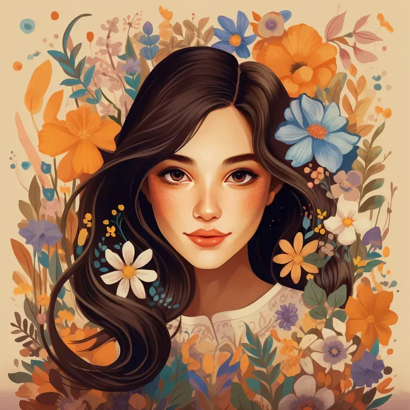 Cute Portraits Style With Pastel Colors Midjourney Prompt | PromptBase