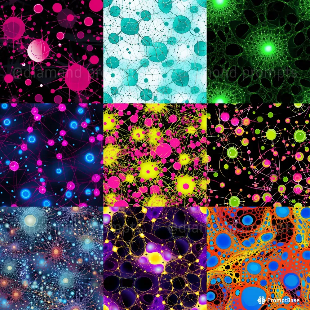 Particle Patterns Midjourney Prompt | PromptBase