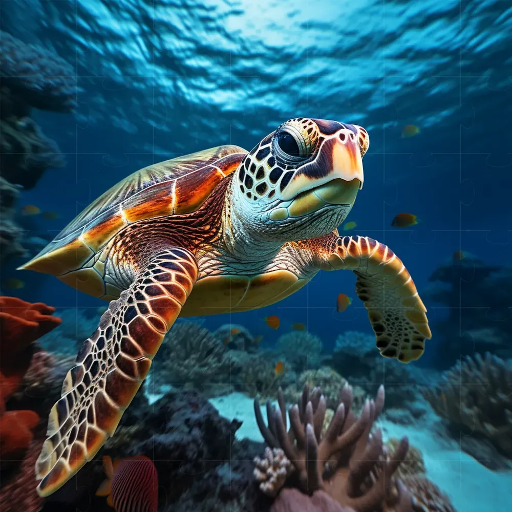 Underwater Lives Of Colourful Coral Reefs Midjourney Prompt | PromptBase