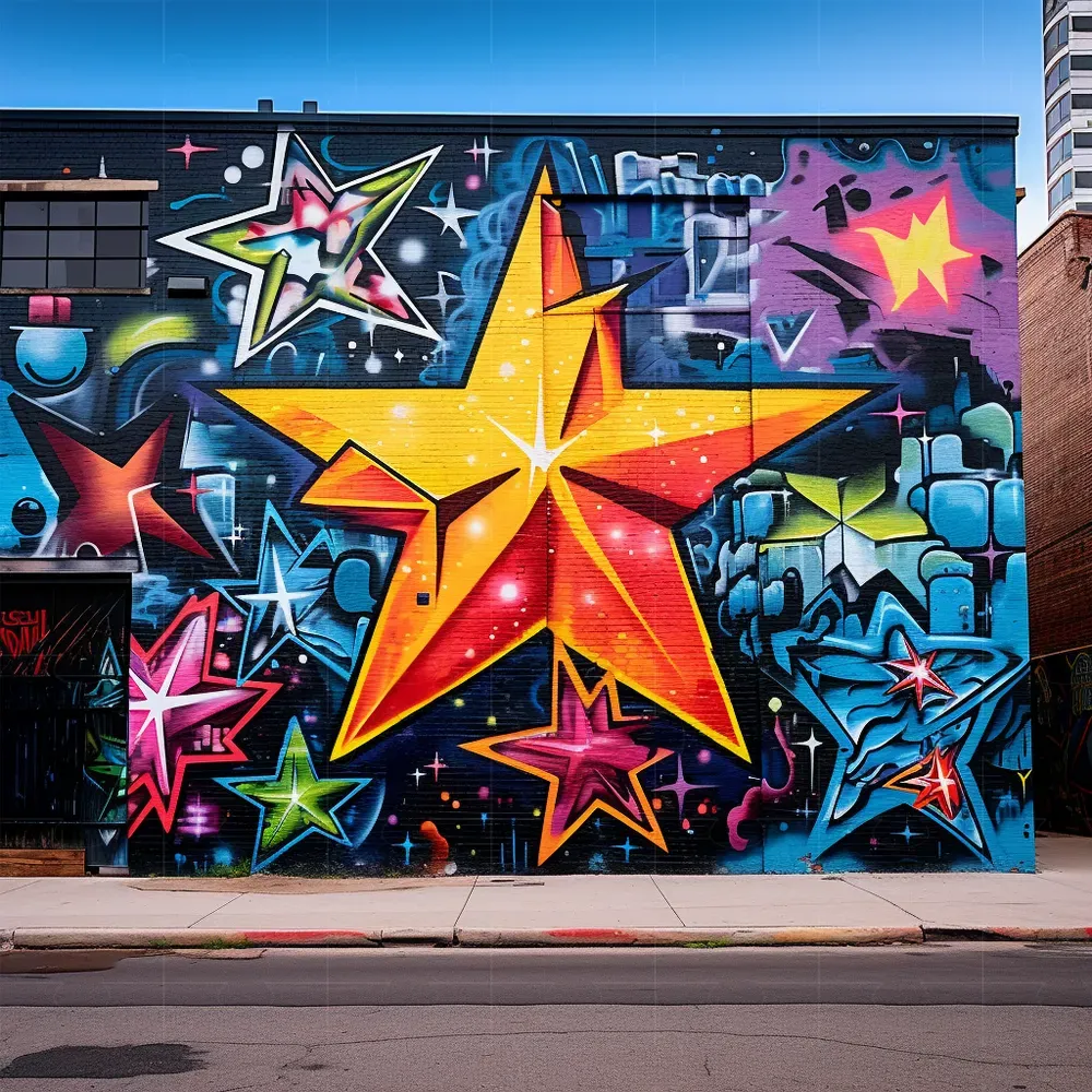 Simple Street Art Graffitis Midjourney Prompt | PromptBase