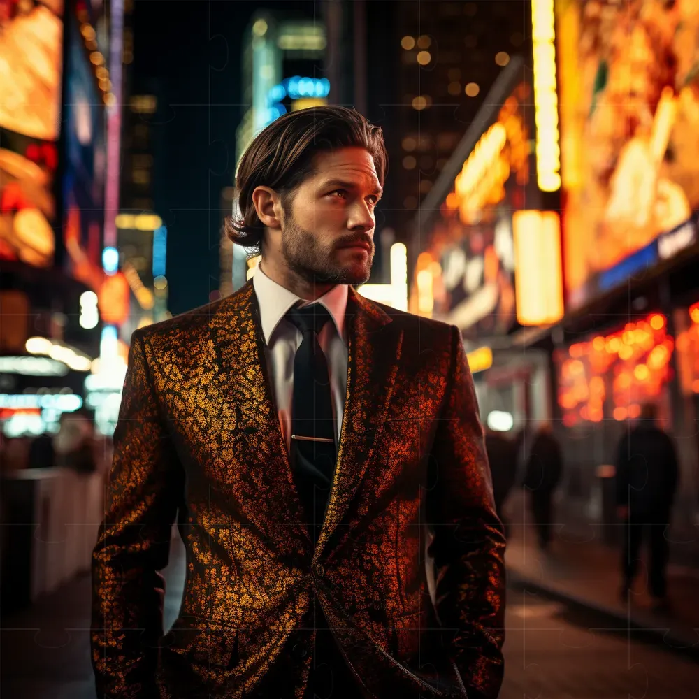 Realistic Animated City Nightlife Scenes Midjourney Prompt | PromptBase