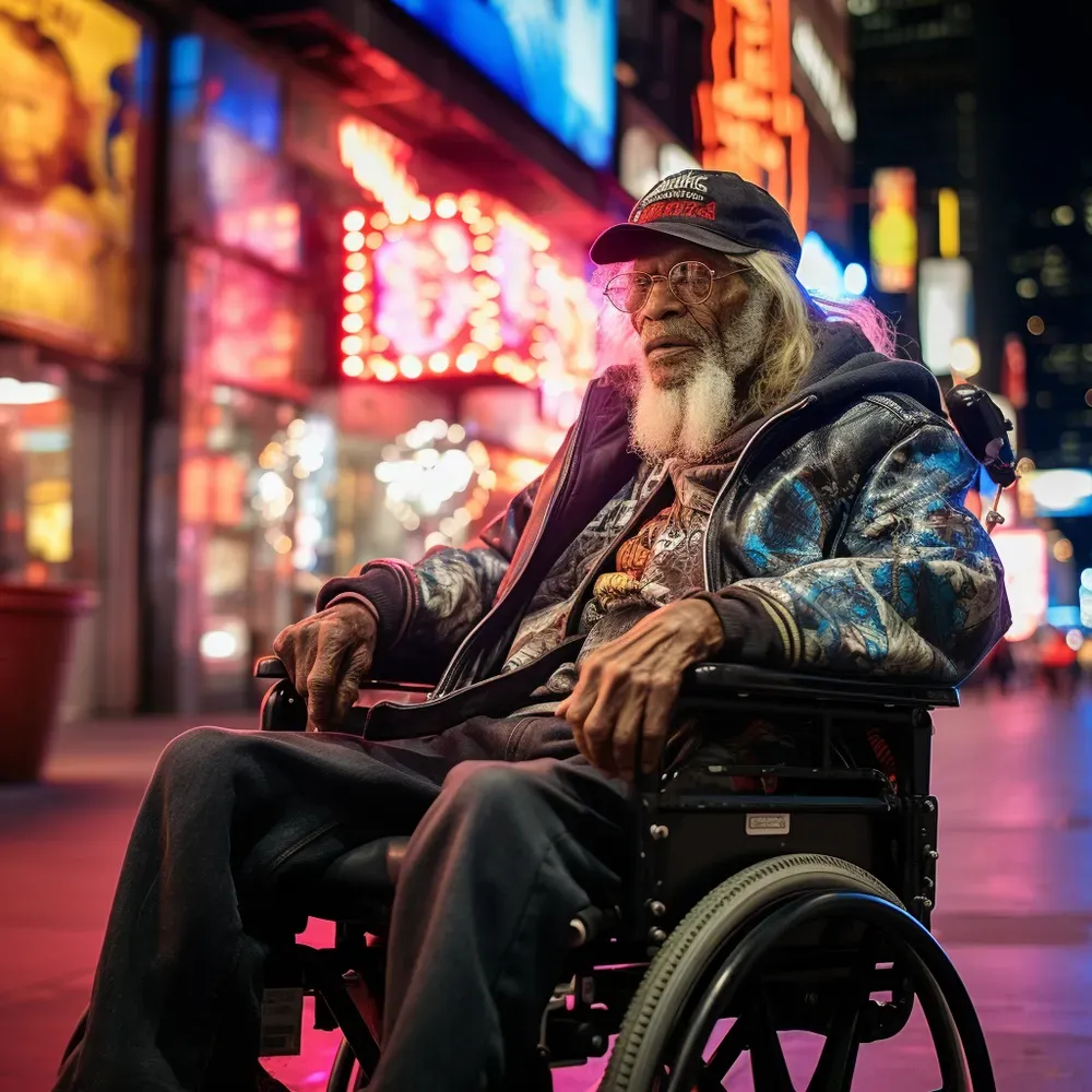 Realistic Animated City Nightlife Scenes Midjourney Prompt | PromptBase