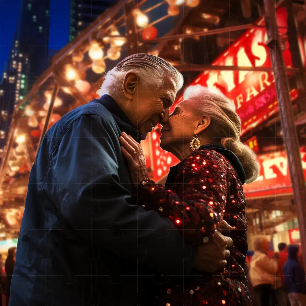 Realistic Animated City Nightlife Scenes Midjourney Prompt | PromptBase