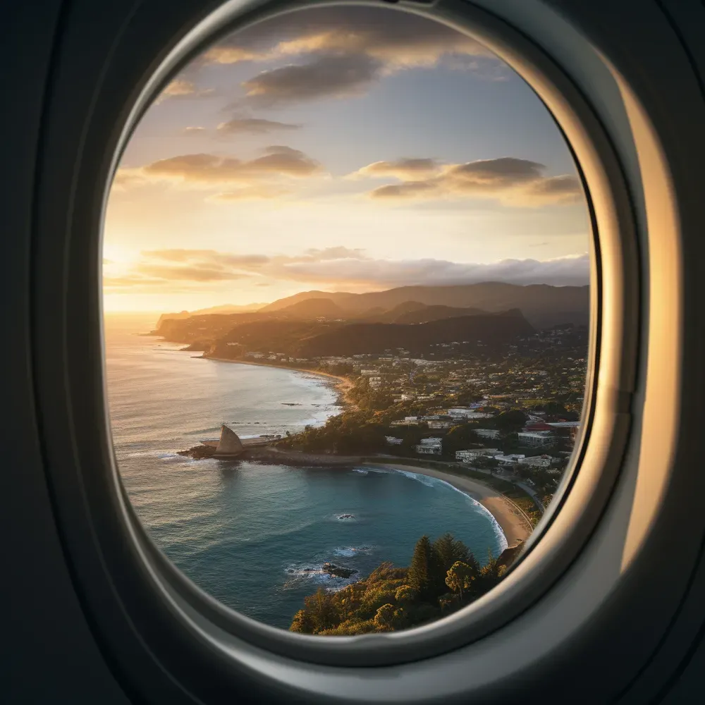Airplane Window Photography Midjourney Prompt | PromptBase
