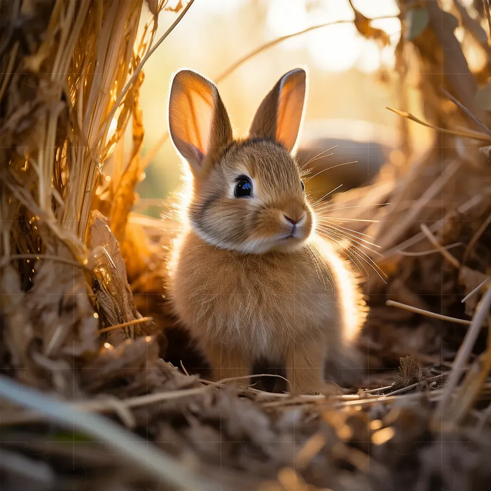 Realistic Baby Animal In Natural Habitat Midjourney Prompt | PromptBase
