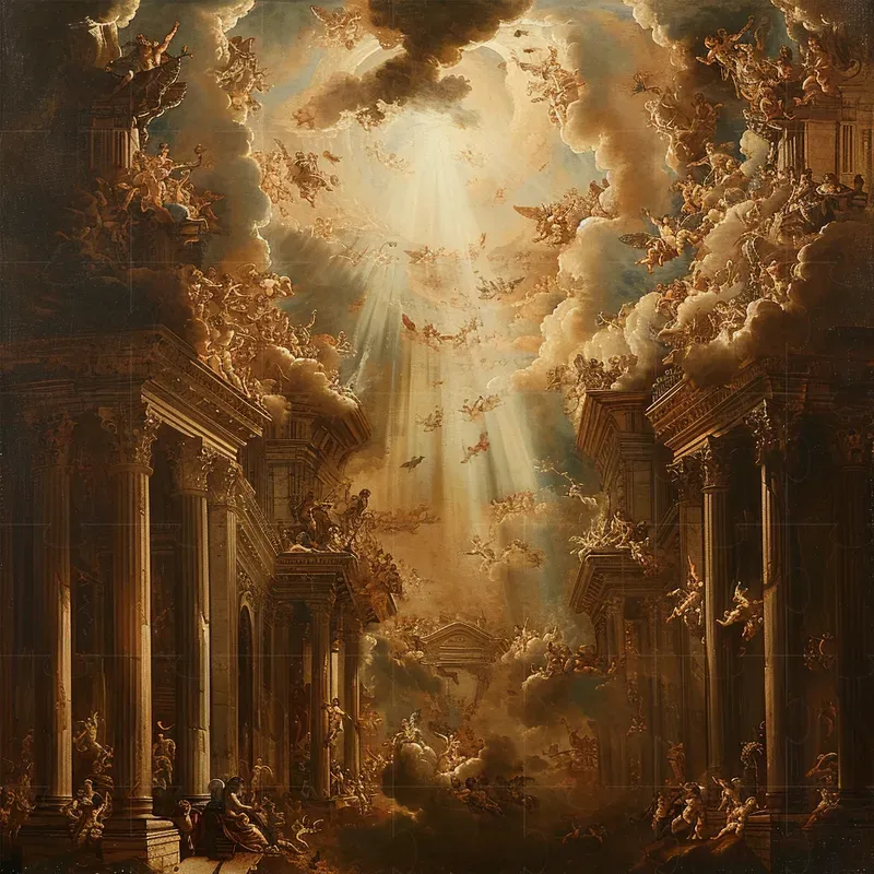 Elegance Baroque-style Oil Painting Midjourney Prompt | PromptBase