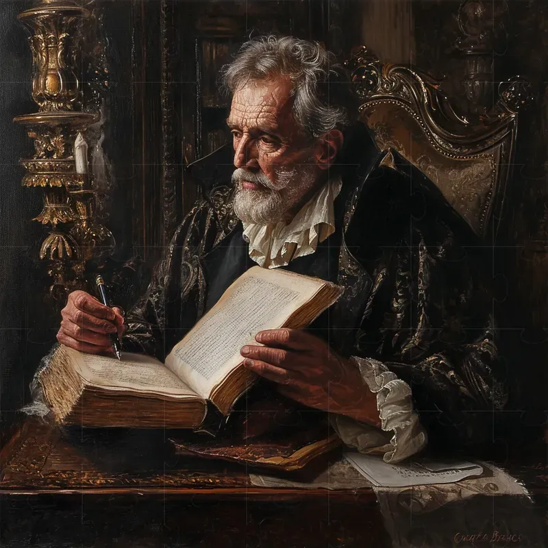 Elegance Baroque-style Oil Painting Midjourney Prompt | PromptBase