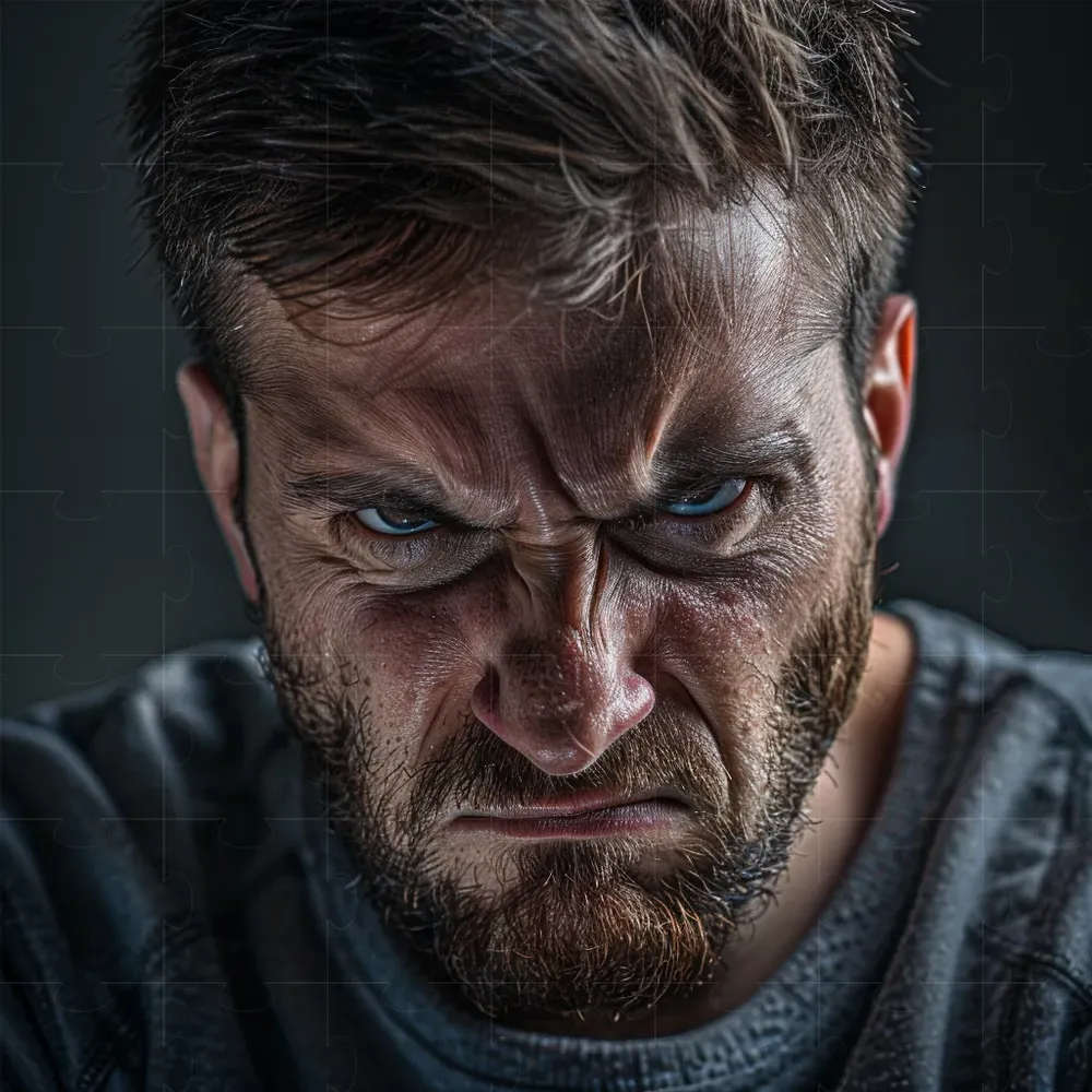 Insanely Realistic Angry People Photos Midjourney Prompt | PromptBase