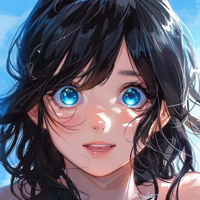 Highly Detailed Anime Portraits Artwork Midjourney Prompt | PromptBase