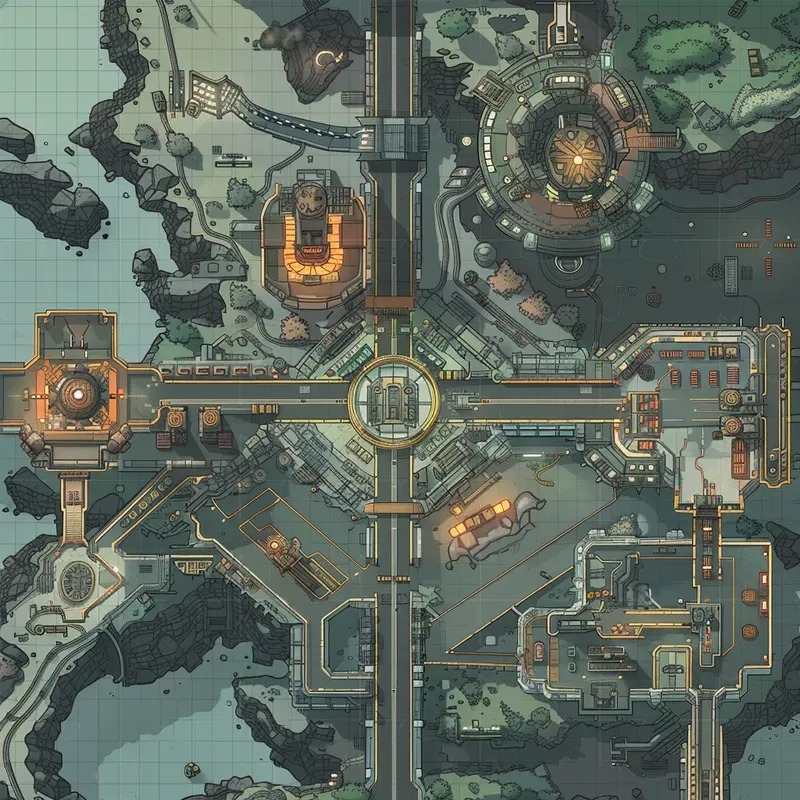 Awesome Indie Games Mini Maps Midjourney Prompt | PromptBase