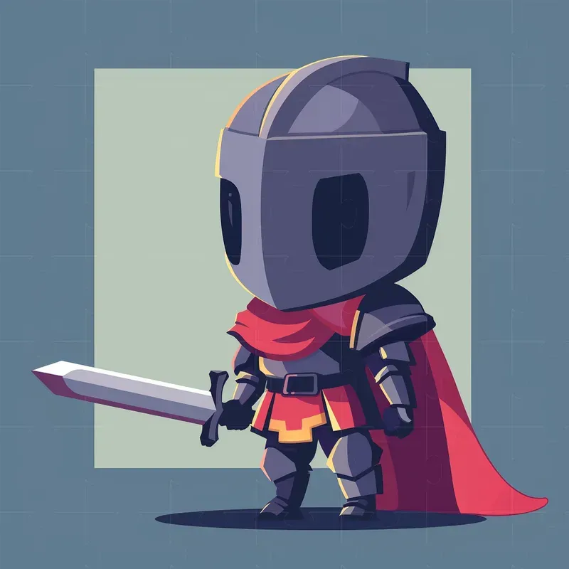 Simple 2D Sidescrolling Game Characters Midjourney Prompt | PromptBase