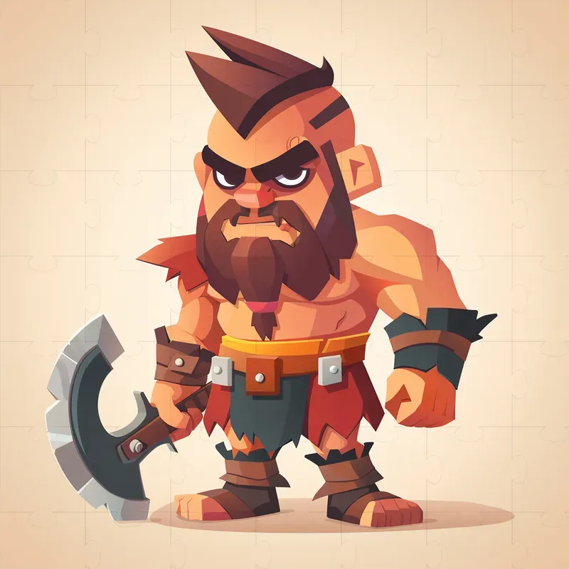 Simple 2D Sidescrolling Game Characters Midjourney Prompt | PromptBase