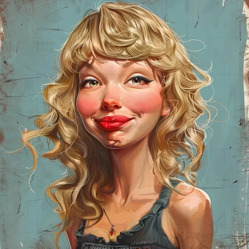 Humorous Caricature Portrait Cartoons Midjourney Prompt | PromptBase