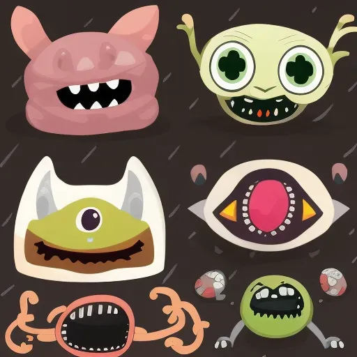 Monster Icons Stable Diffusion Prompt | PromptBase