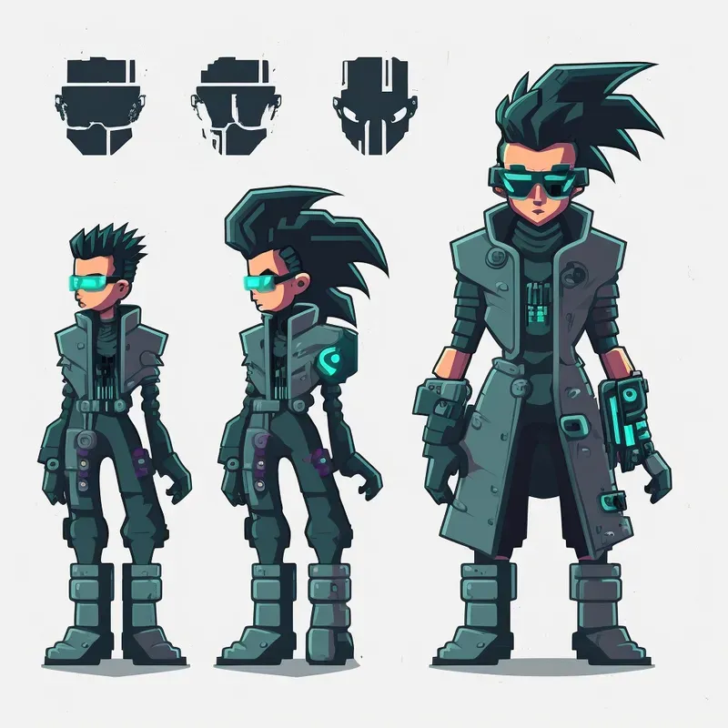 2D Game Characters Midjourney Prompt | PromptBase