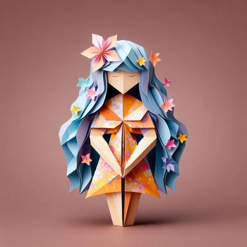 Origami In 3D Forms DALL·E Prompt | PromptBase