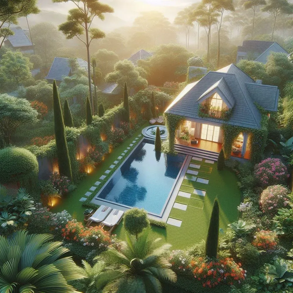 Photorealistic Gardens Designers DALL·E Prompt | PromptBase