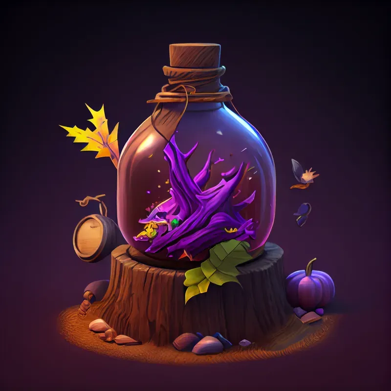 3D Potions Game Assets Midjourney Prompt | PromptBase