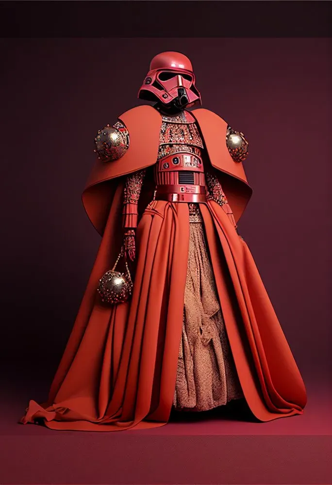 Star Wars Haute Couture Fashion Styles Midjourney Prompt | PromptBase