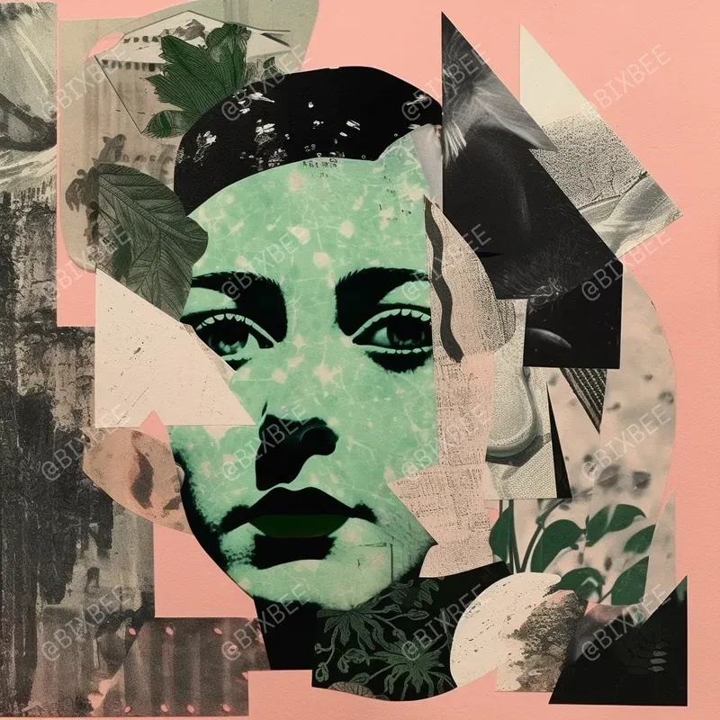 Analog Art Collages Midjourney Prompt | PromptBase