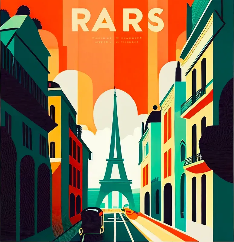 Geometric Minimal Travel Posters Midjourney Prompt | PromptBase