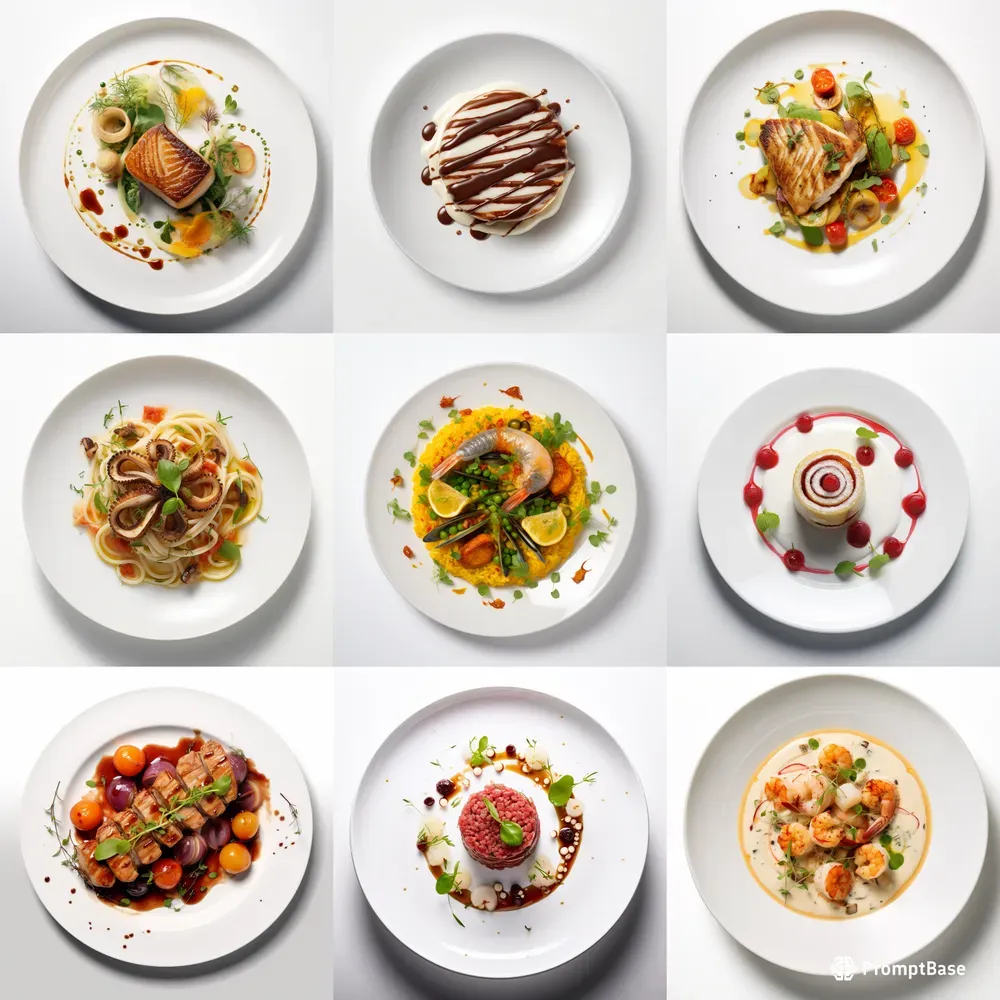 Masterchef Platings Midjourney Prompt | PromptBase