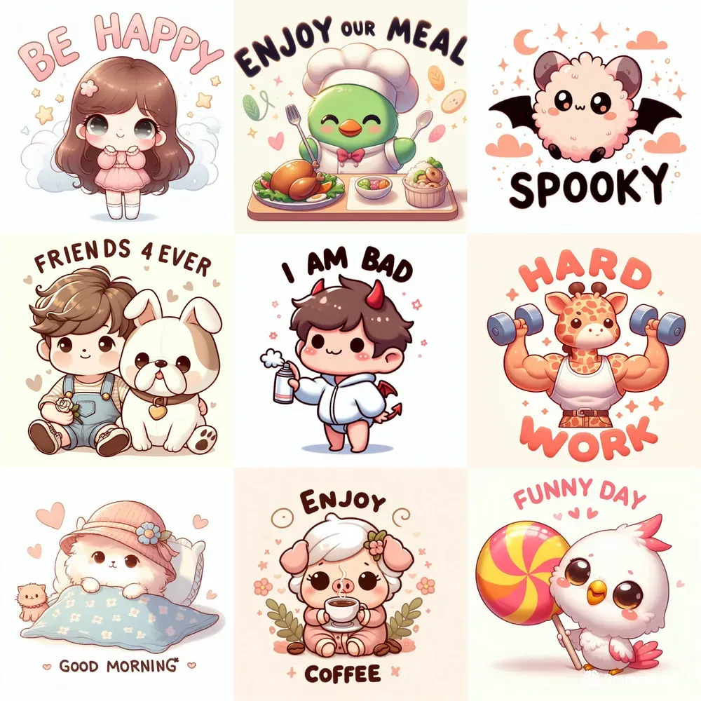 Cute Soft Quotes DALL·E Prompt | PromptBase