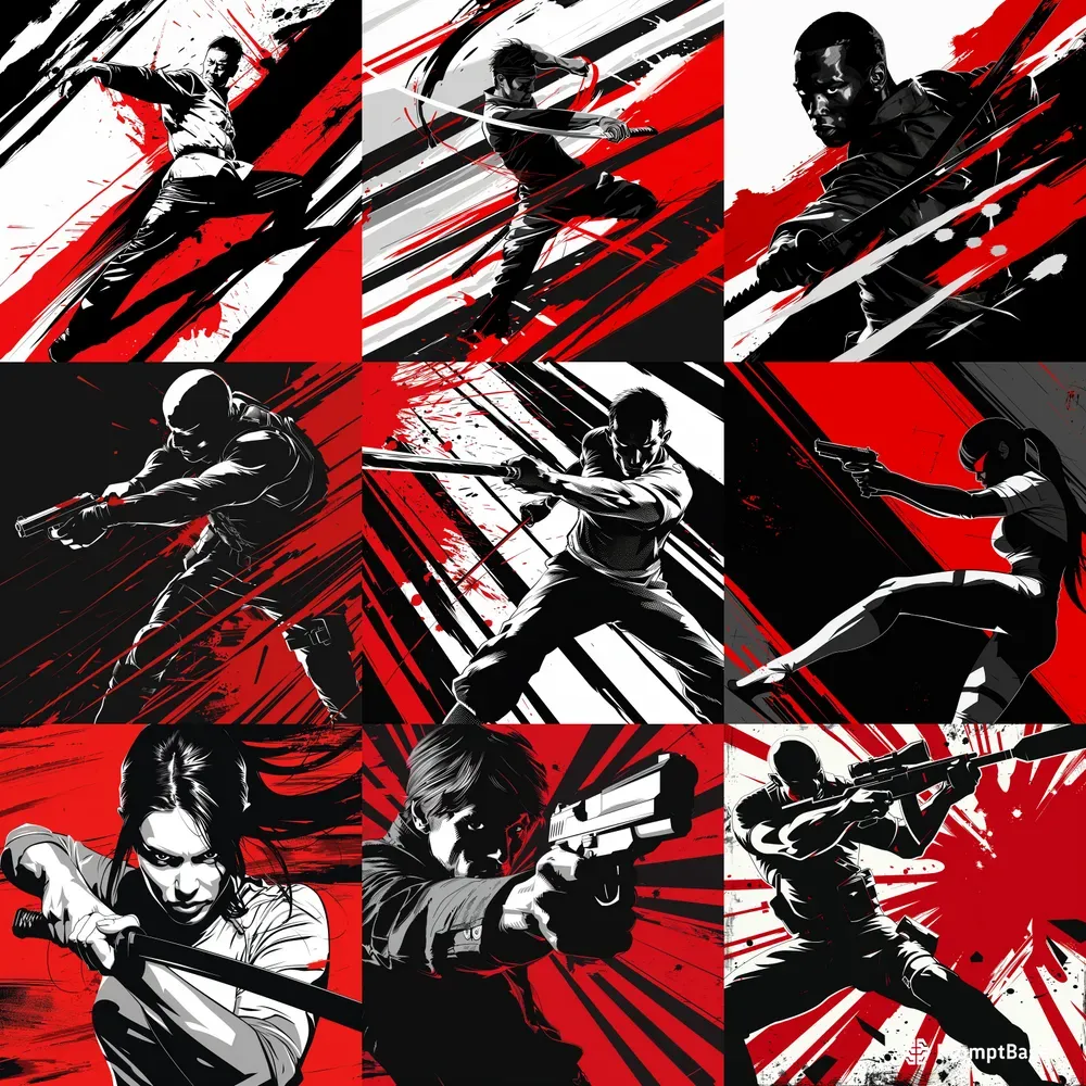 Action Movie Posters Midjourney Prompt | PromptBase