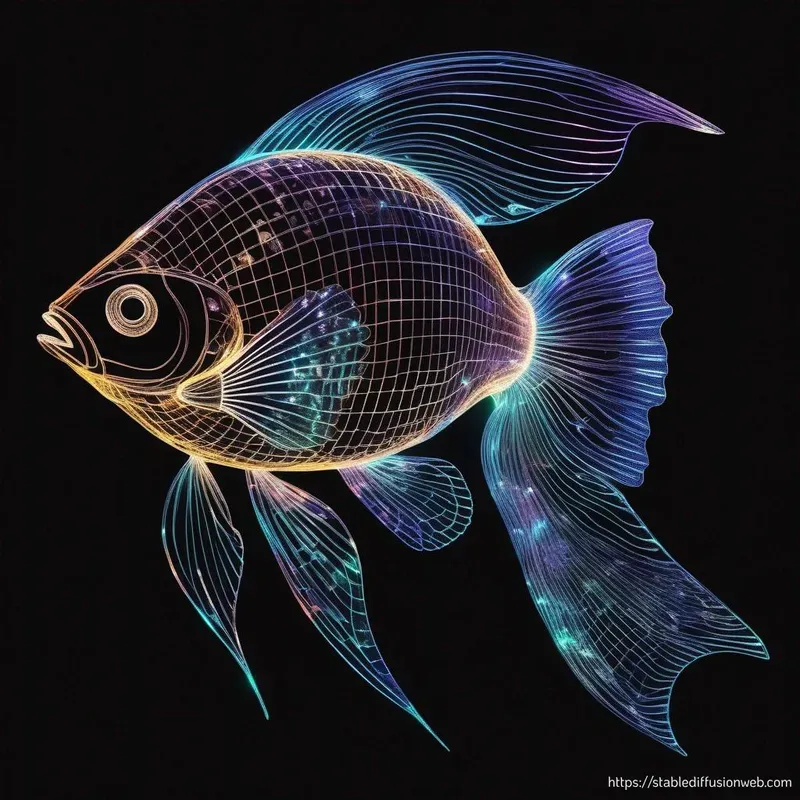 Colorful Wire Models Stable Diffusion Prompt | PromptBase