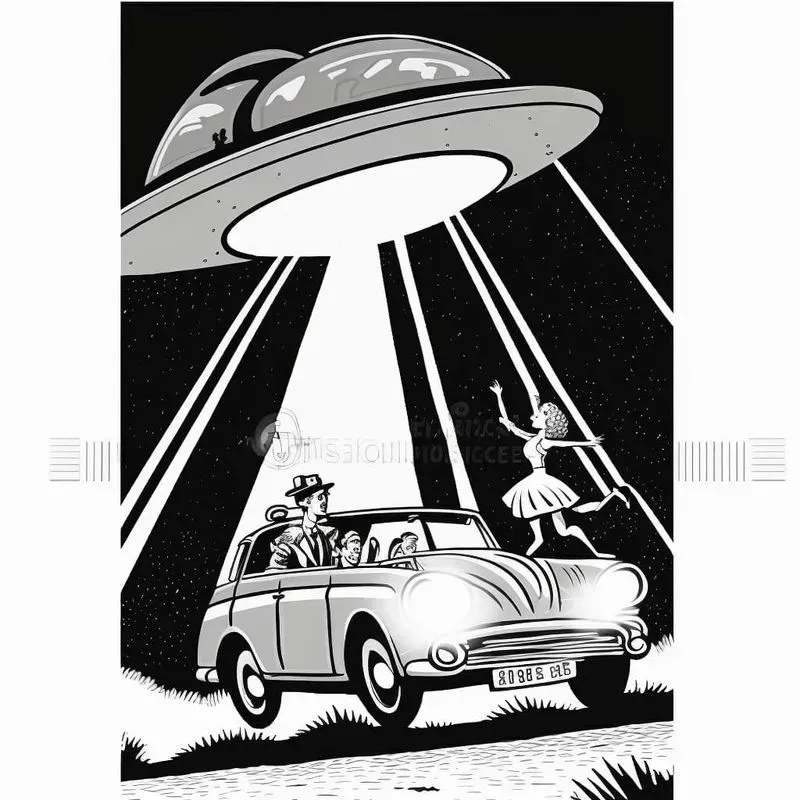 Retro Cartoon Scenes Midjourney Prompt | PromptBase