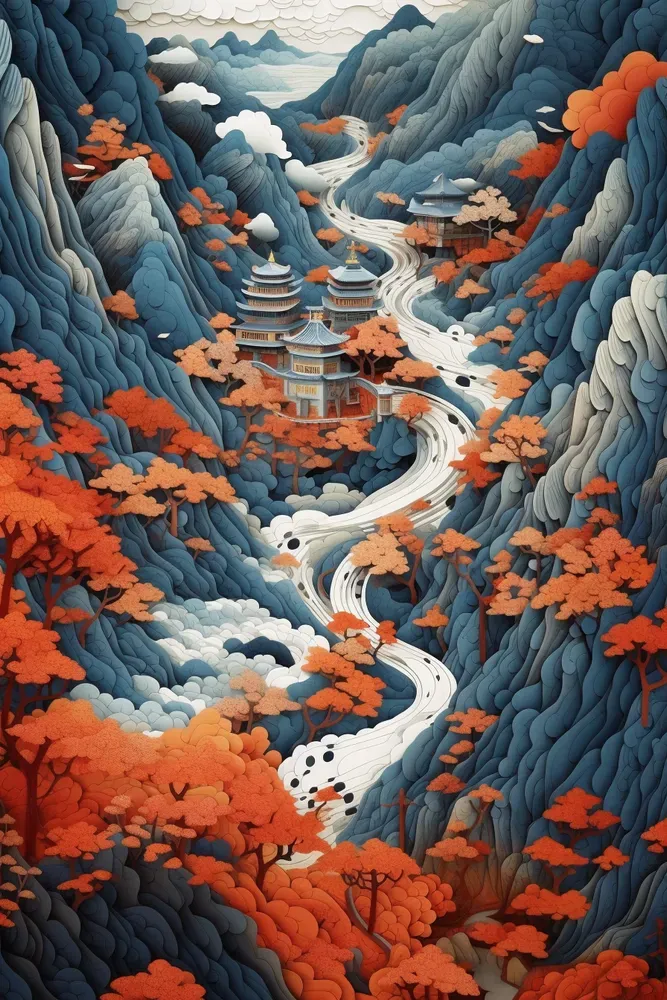 Paper Cities Midjourney Prompt | PromptBase