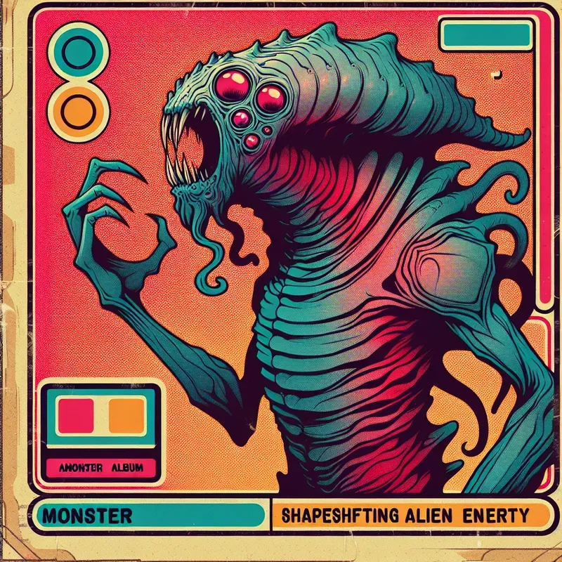 Retro Monster Cards DALL·E Prompt | PromptBase