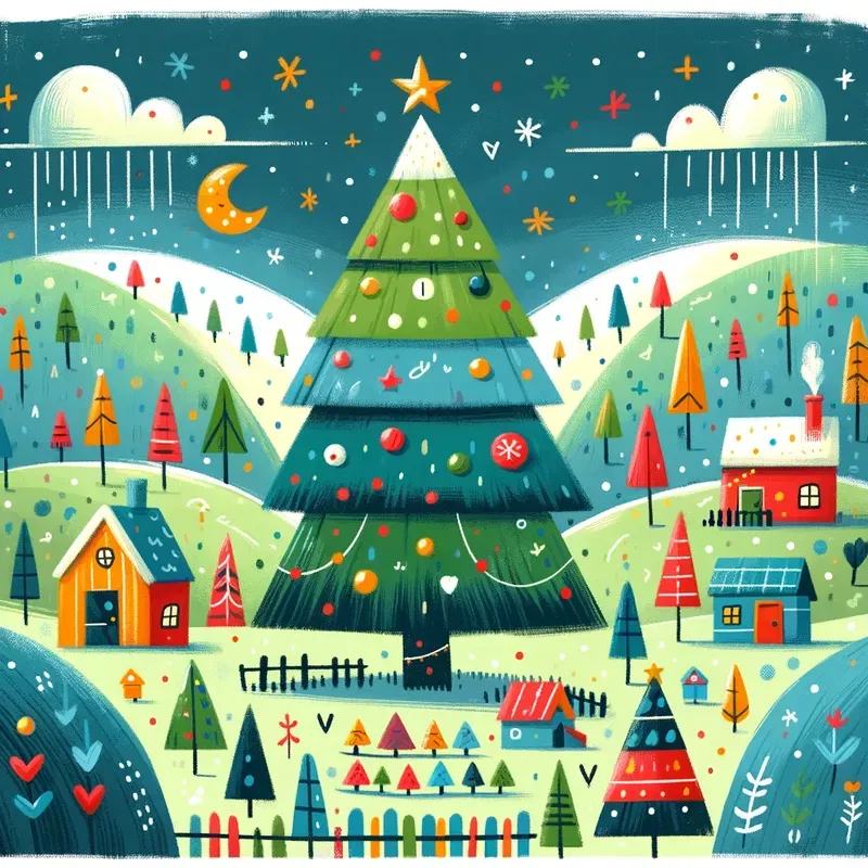 Colorful Christmas Cards DALL·E Prompt | PromptBase