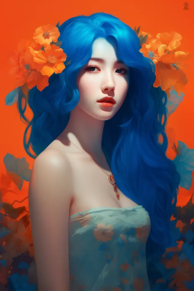 Eye Catching Digital Portraits Midjourney Prompt | PromptBase