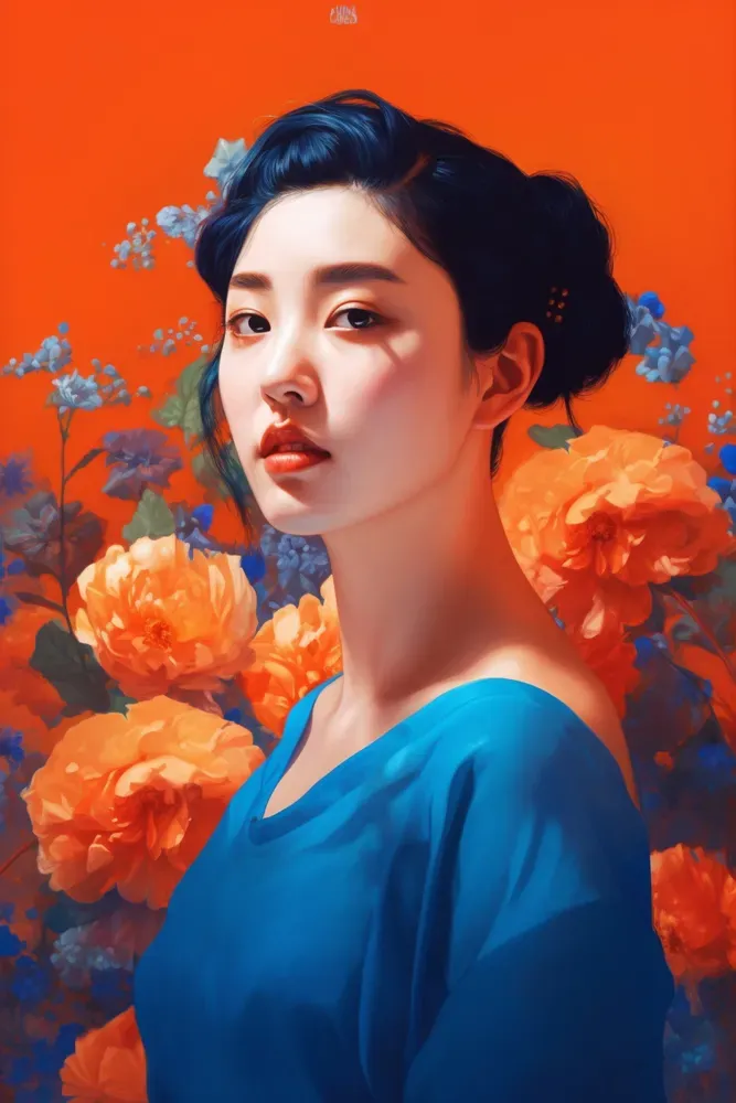 Eye Catching Digital Portraits Midjourney Prompt | PromptBase