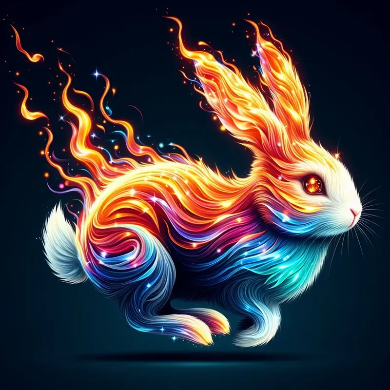 Animals On Fire DALL·E Prompt | PromptBase