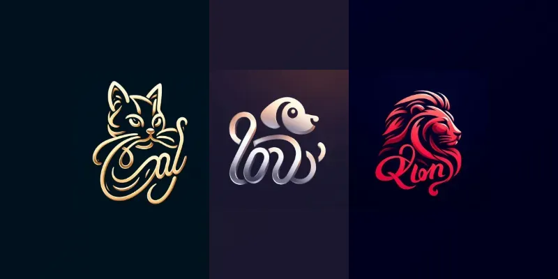 Logos Asymmetrical DALL·E Prompt | PromptBase