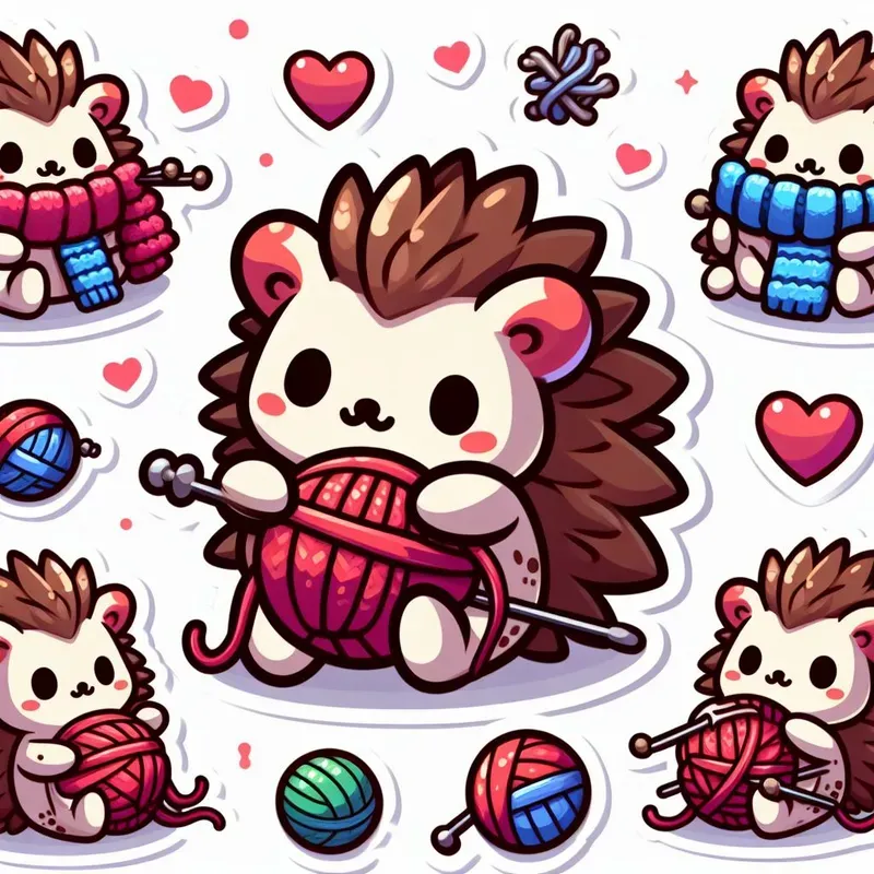 Emote Sticker Pack DALL·E Prompt | PromptBase