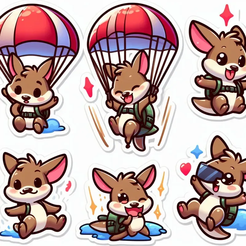 Emote Sticker Pack DALL·E Prompt | PromptBase