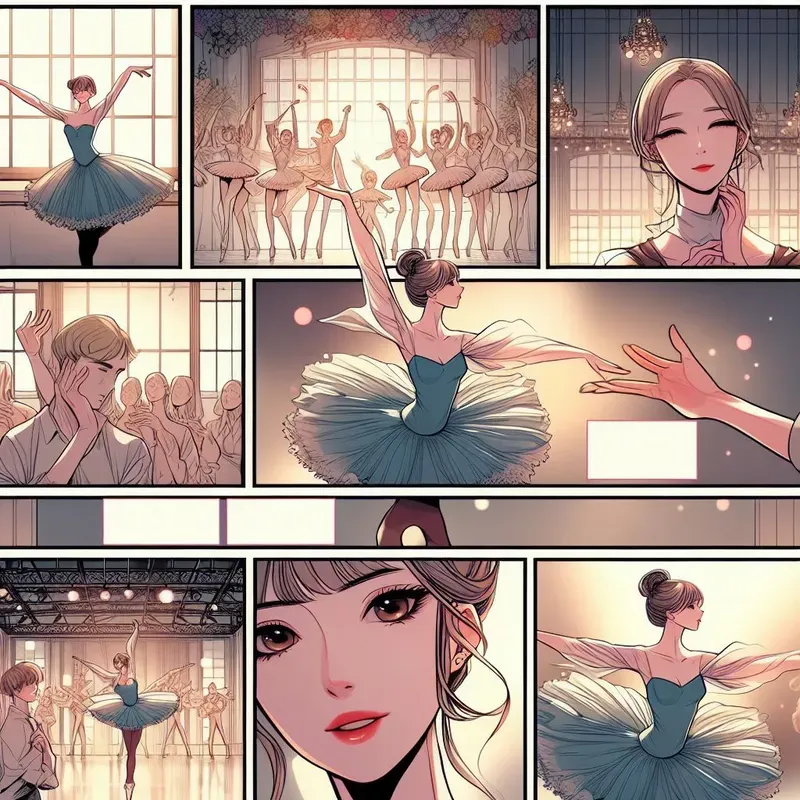 Idea Manhua Comic Panels DALL·E Prompt | PromptBase