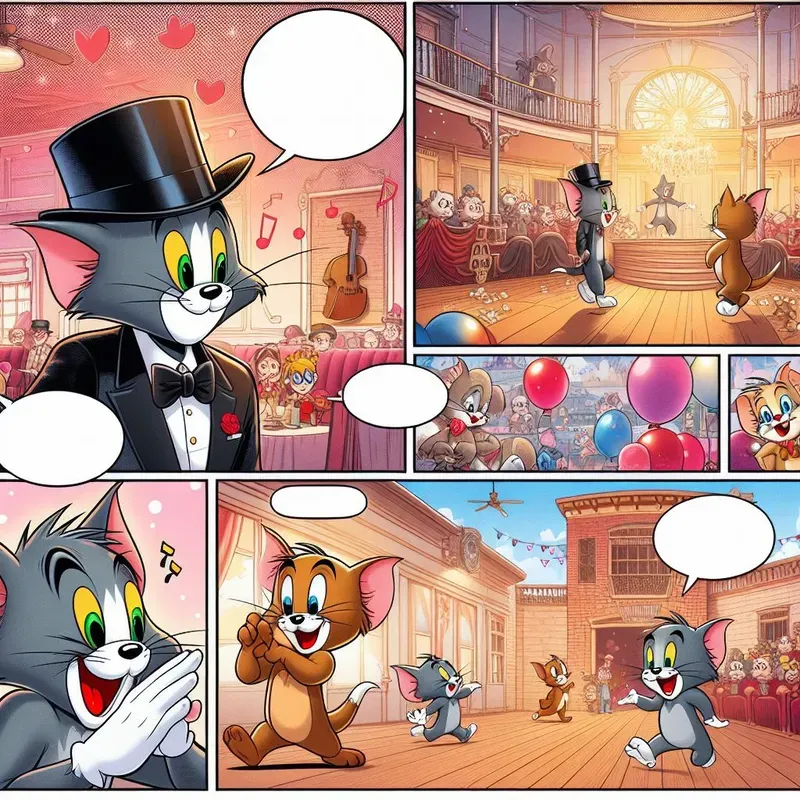 Idea Manhua Comic Panels DALL·E Prompt | PromptBase