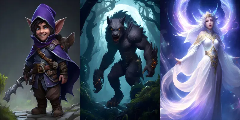 3D Video Game Character Concept Art Leonardo Ai Prompt | PromptBase