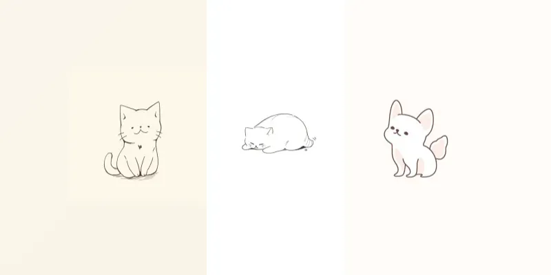 Minimalist Cartoon Style Midjourney Prompt | PromptBase