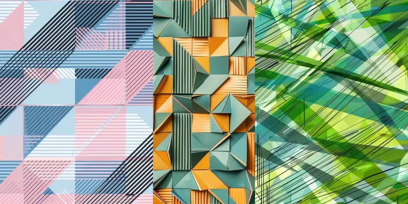 Dynamic Geometric Patterns Midjourney Prompt | PromptBase