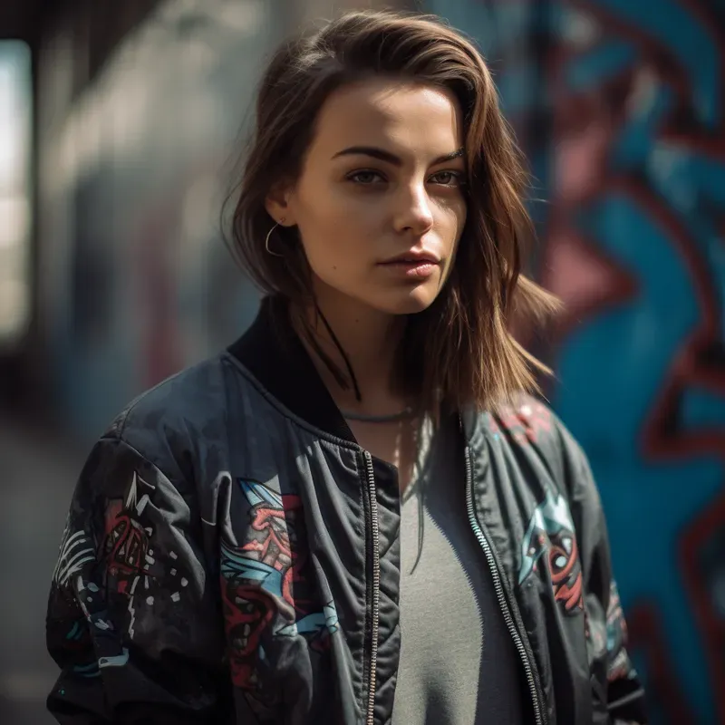 Realistic Urban Style Street Photographs Midjourney Prompt | PromptBase