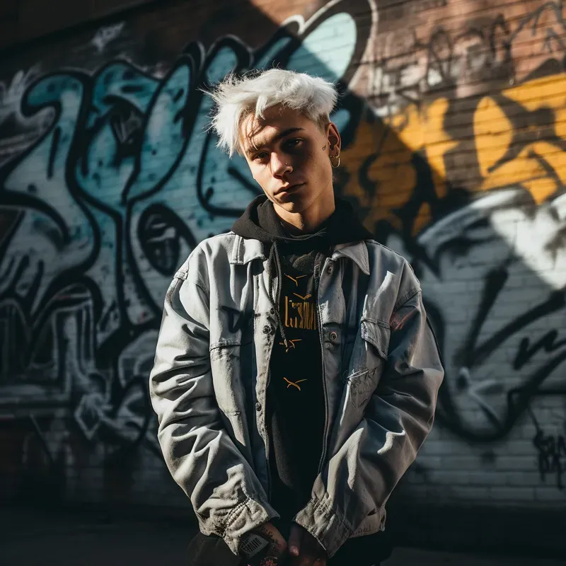 Realistic Urban Style Street Photographs Midjourney Prompt | PromptBase